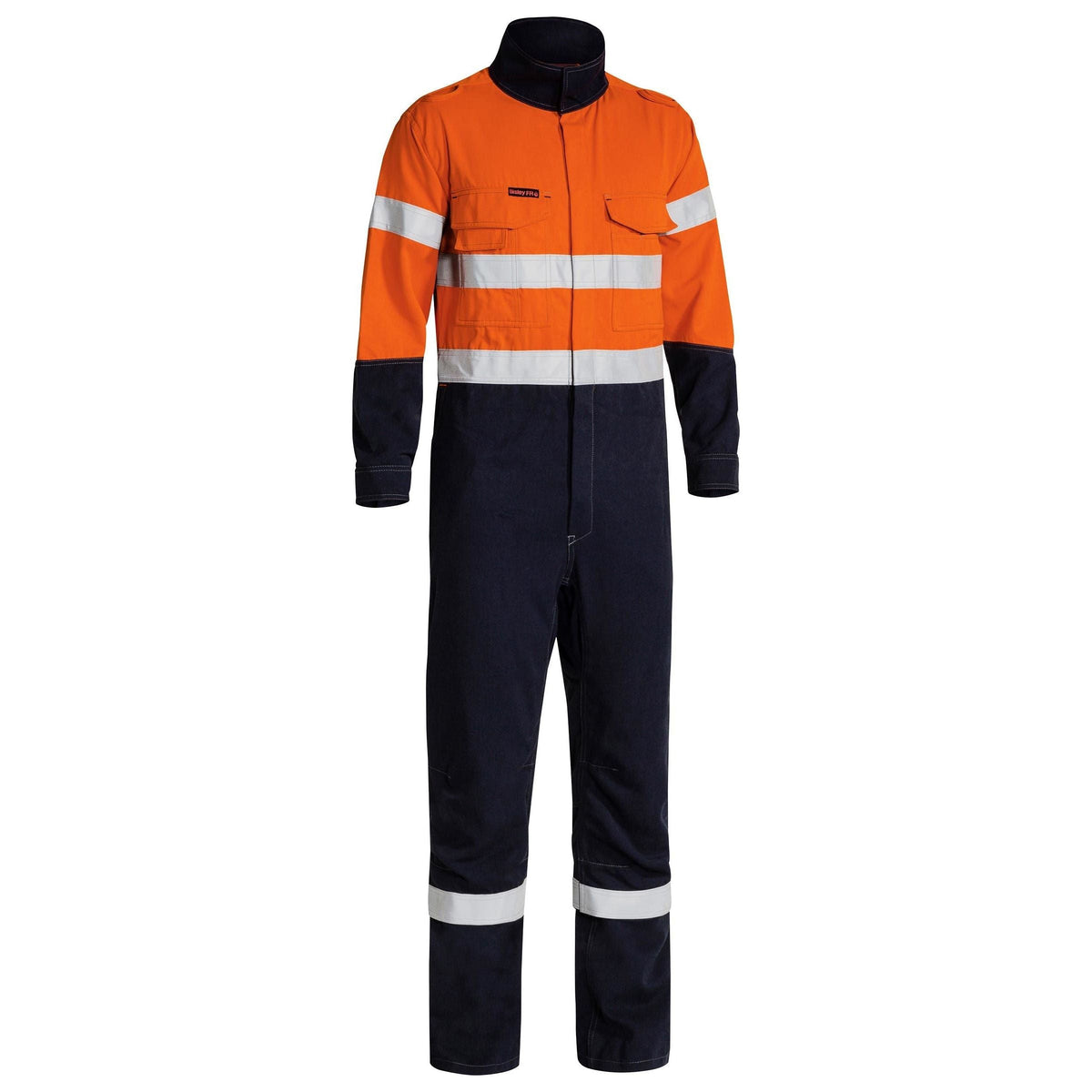BC8086T Bisley Tecasafe 700 Hi-Vis FR Coverall | Safety Direct